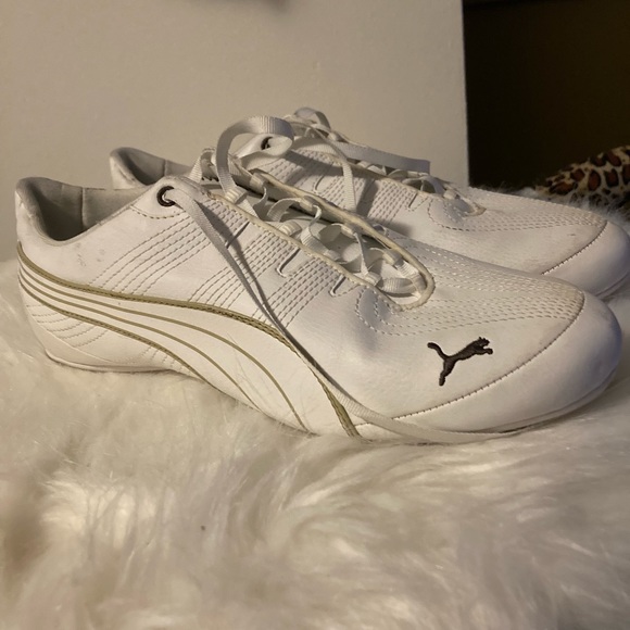 Puma | Shoes | Like New Puma Size 9 White Casual Shoes | Poshmark